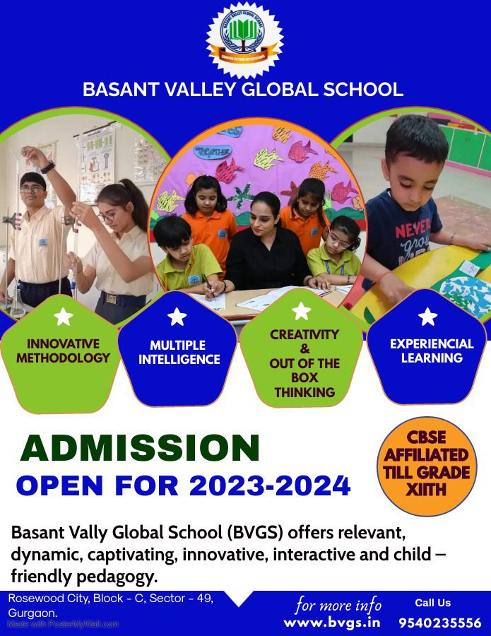 Admission - Basant Valley Global School